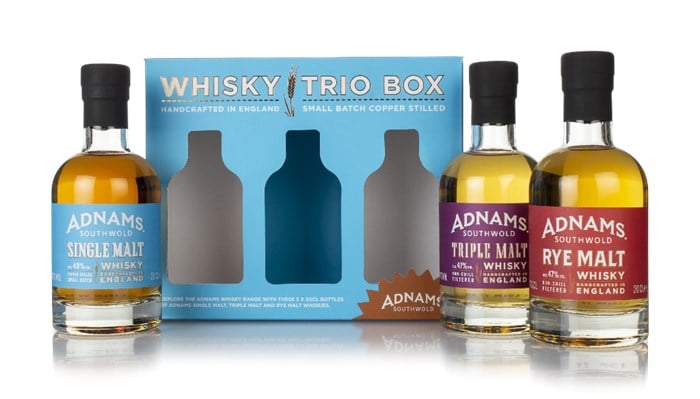 Adnams Whisky Triple Pack (3 x 200ml) – The Drink Shop