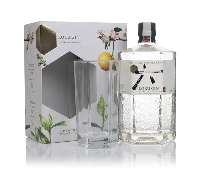 Roku Gin Gift Pack with Glass – The Drink Shop
